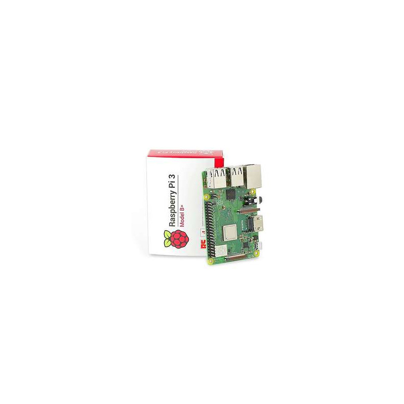 Raspberry Pi 3 Model B Quad Core CPU 1.2 GHz, 1 GB RAM